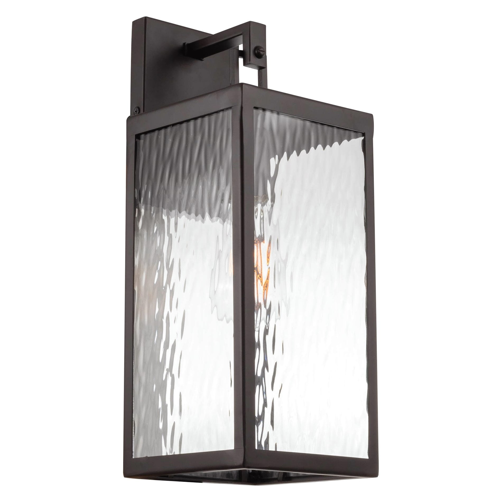 Kira Home Westfield 16" Farmhouse Weather Resistant Outdoor Wall Sconce ...
