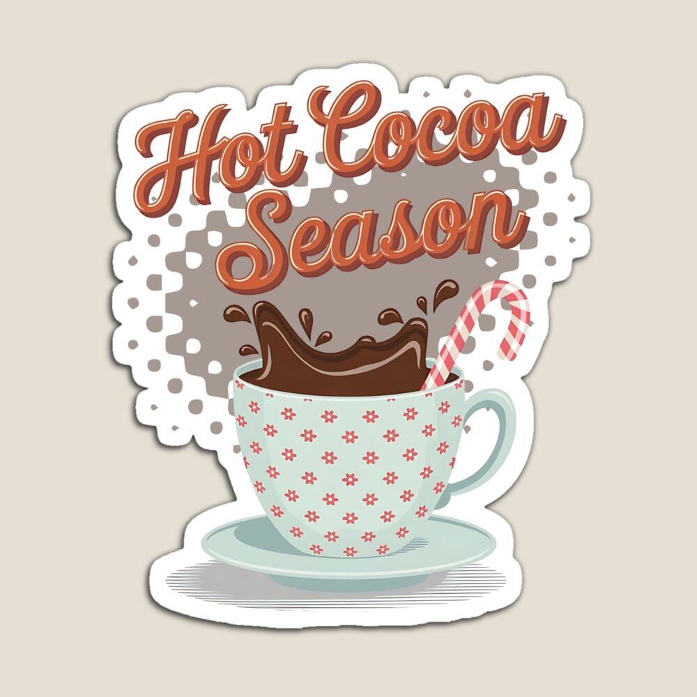 Kira - Hot Chocol Season - Hot Cocoa Season Sticker - 6238 Hot Trending ...