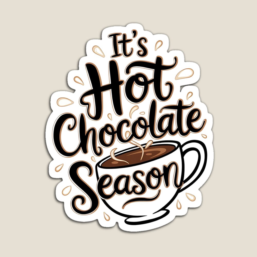 Kira - Hot Chocol Season - Hot Cocoa Season Sticker - 6239 Hot Trending ...