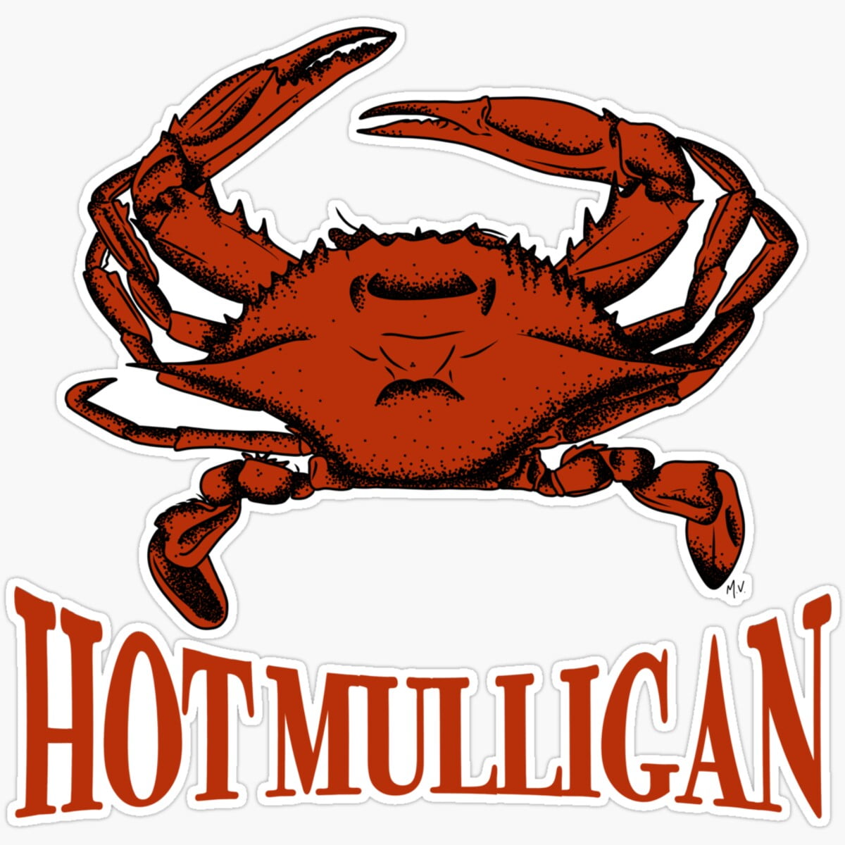 Kira Hot Mulligan Feal Like Crab Fanart by IG:@malloryvinsonart Sticker ...