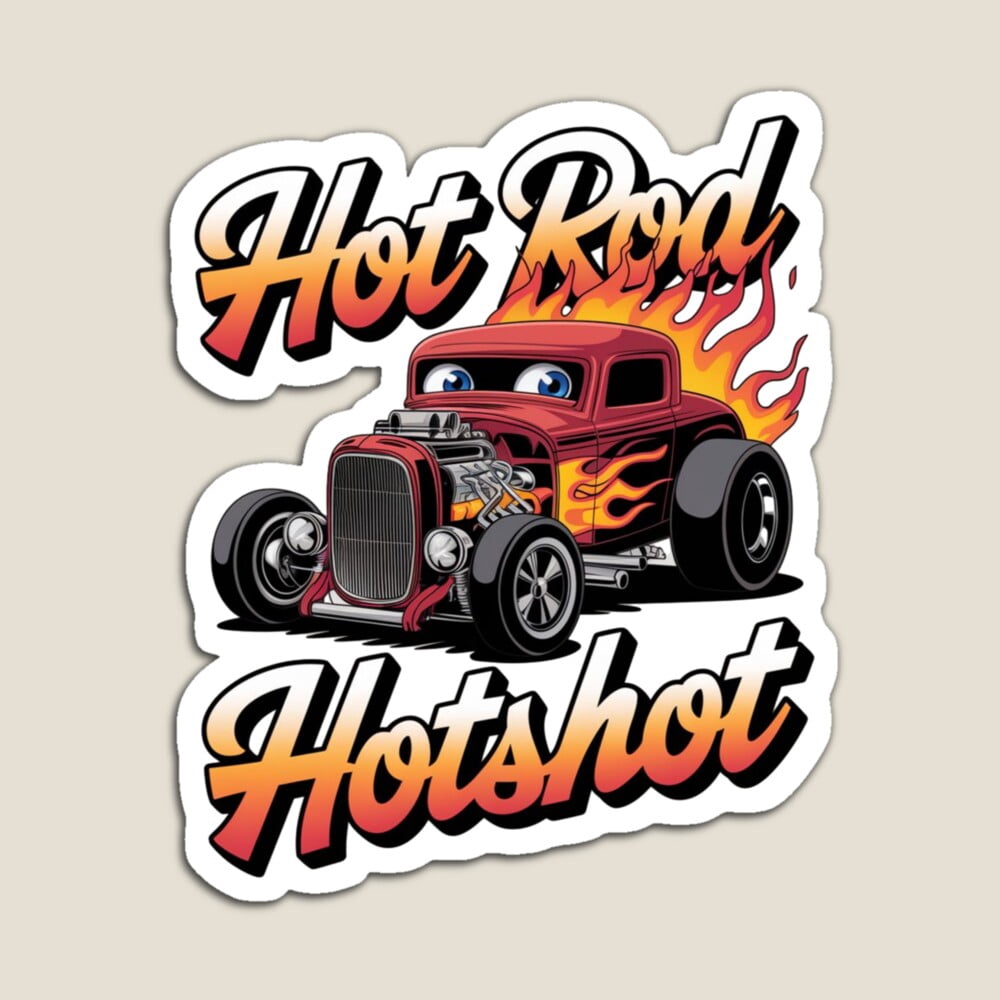 Kira - Hot Rod Hot - Speed Junkie Sticker - 1315 Hot Trending Vinyl ...