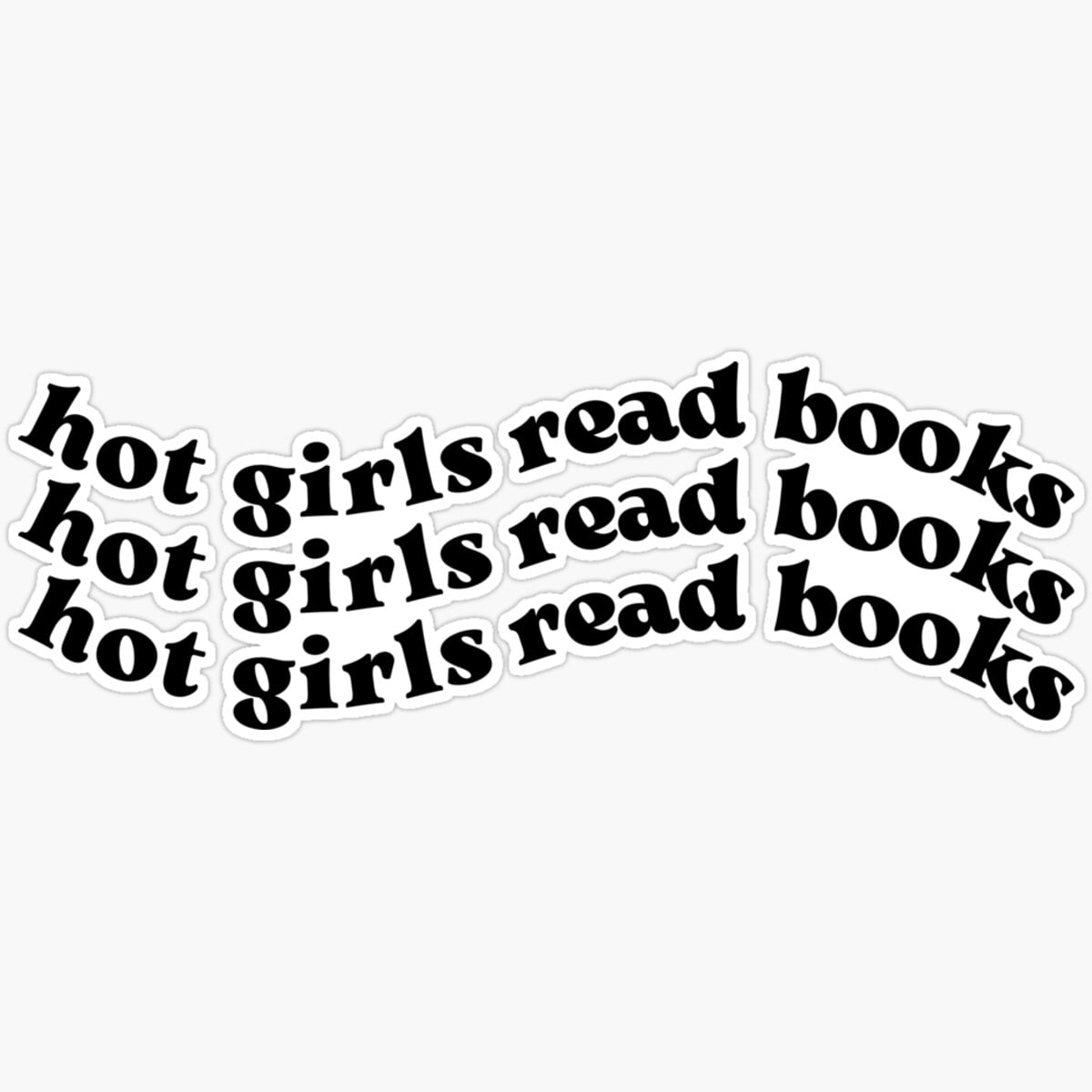 Kira Hot girls read books Sticker Decorative Laptop, Phone Stickers ...