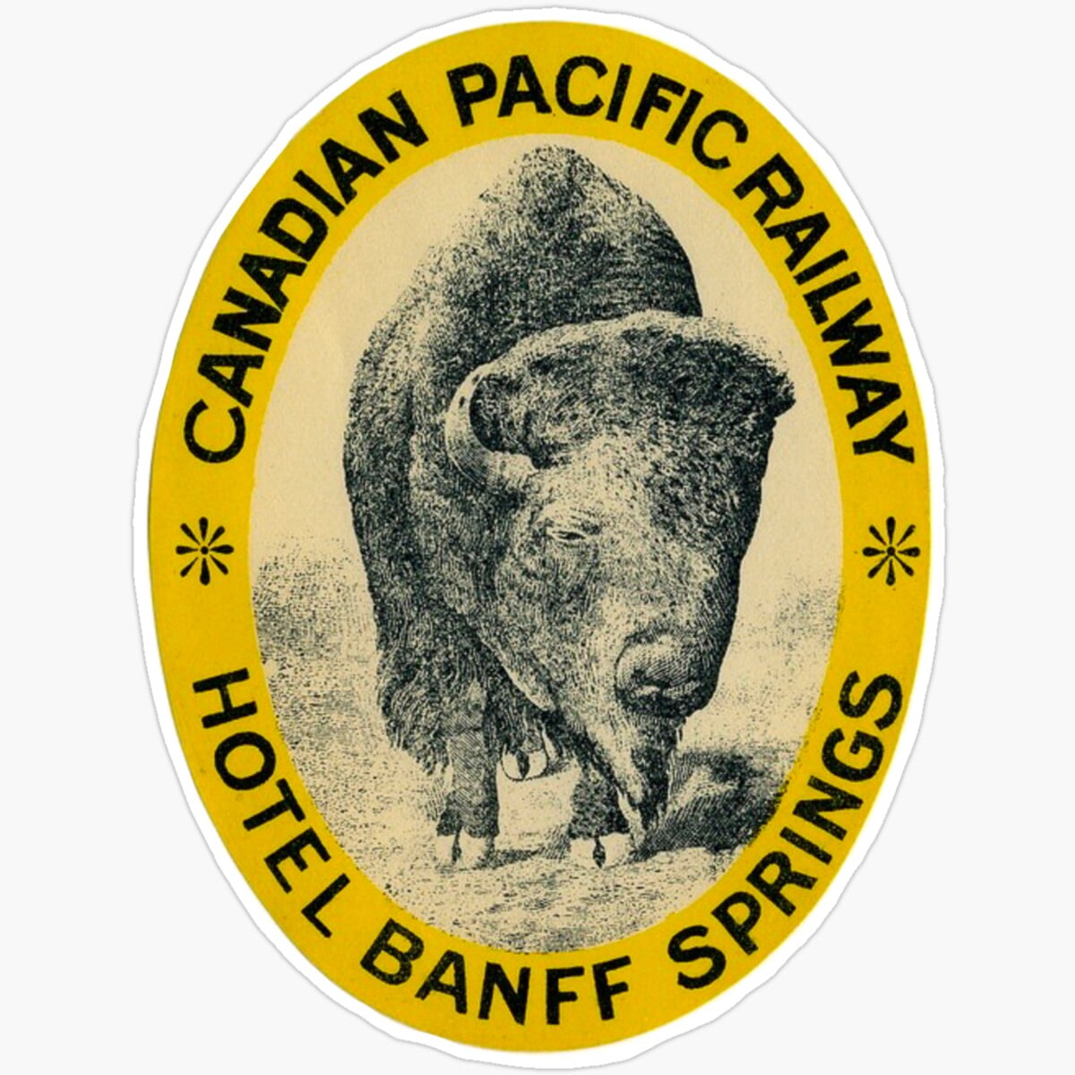 Kira Hotel Banff Springs Sticker Decorative Laptop, Phone Stickers ...