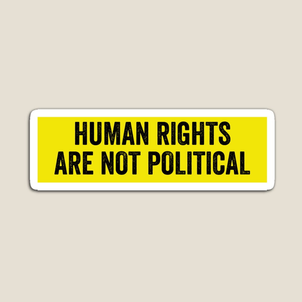 Kira - Human Rights Are Not Funny Car Sticker - 1967 Hot Trending Vinyl ...