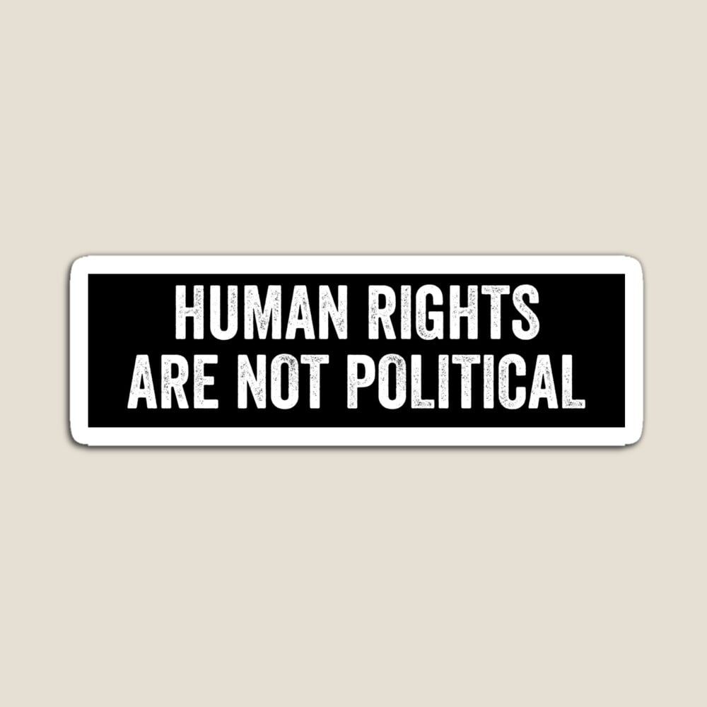 Kira - Human Rights Are Not Funny Car Sticker - 2368 Hot Trending Vinyl ...