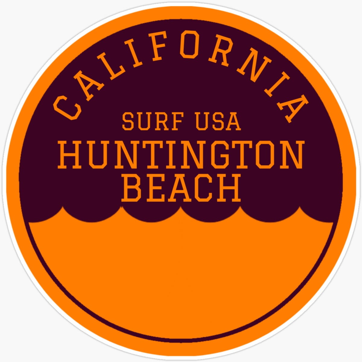 Kira Huntington Beach California Vintage Retro Surf USA Travel Vacation ...