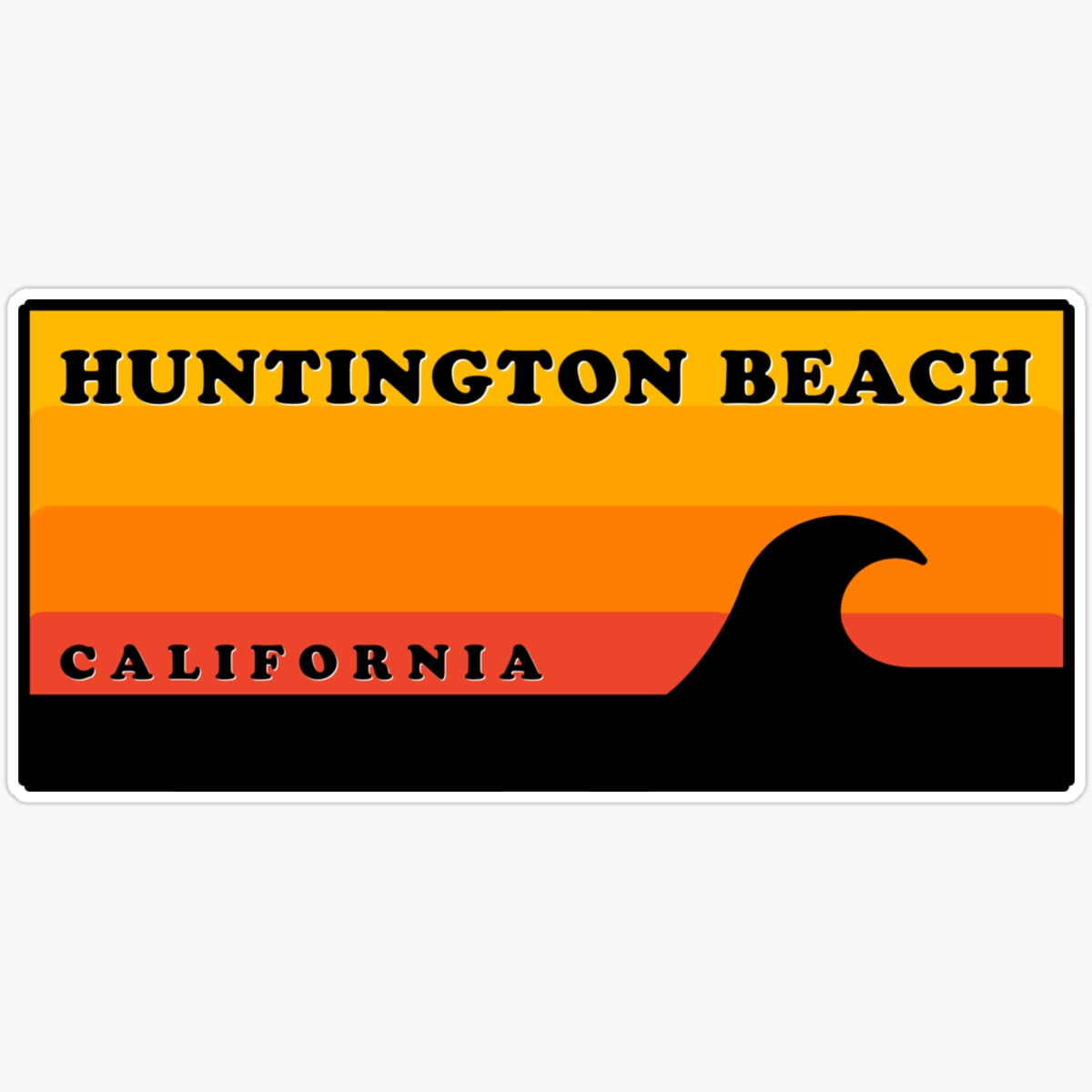 Kira Huntington Beach California Vintage Retro Surf USA Travel Vacation ...