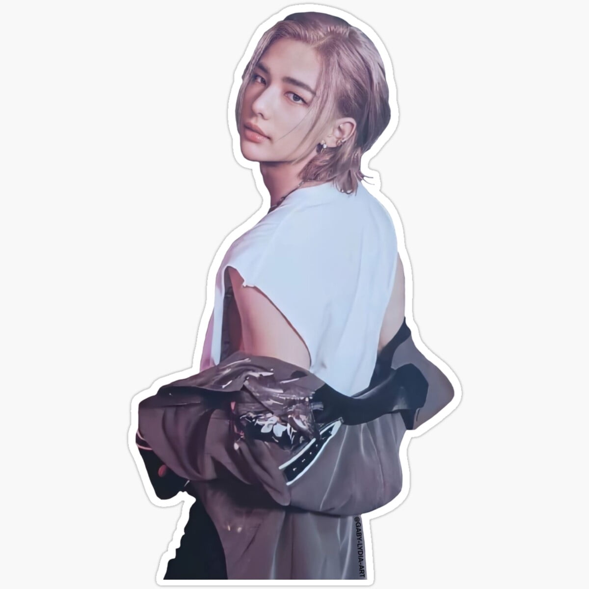 Kira Hwang Hyunjin sticker Sticker Decorative Laptop, Phone Stickers ...