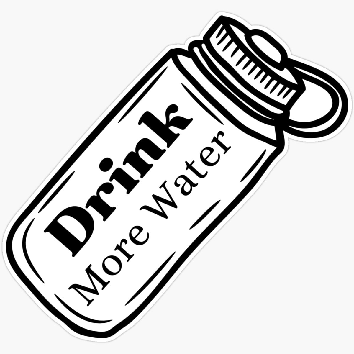 Kira Hydration Station: Drink More Water Sticker Decorative Laptop ...