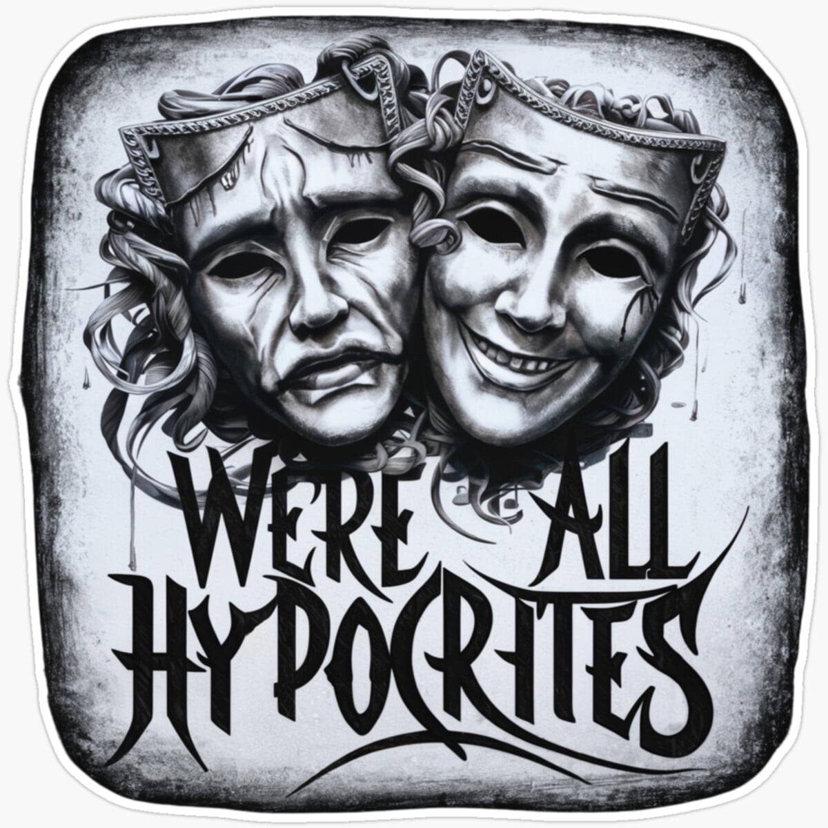 Kira Hypocrisy Unveiled Sticker Decorative Laptop, Phone Stickers, Waterproof Decals Water ...
