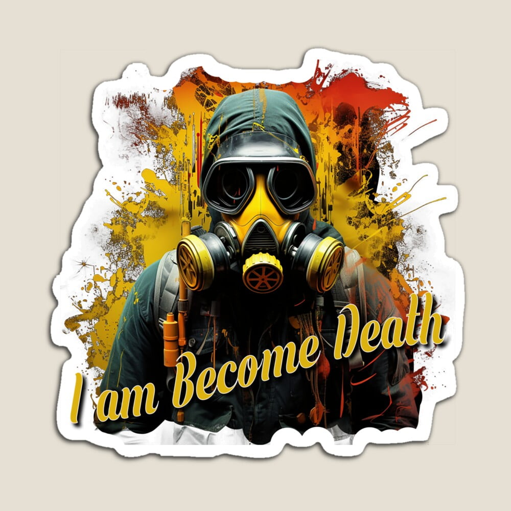 Kira - I Am Become Death - Destroyer Of Worlds Sticker - 3328 Hot ...