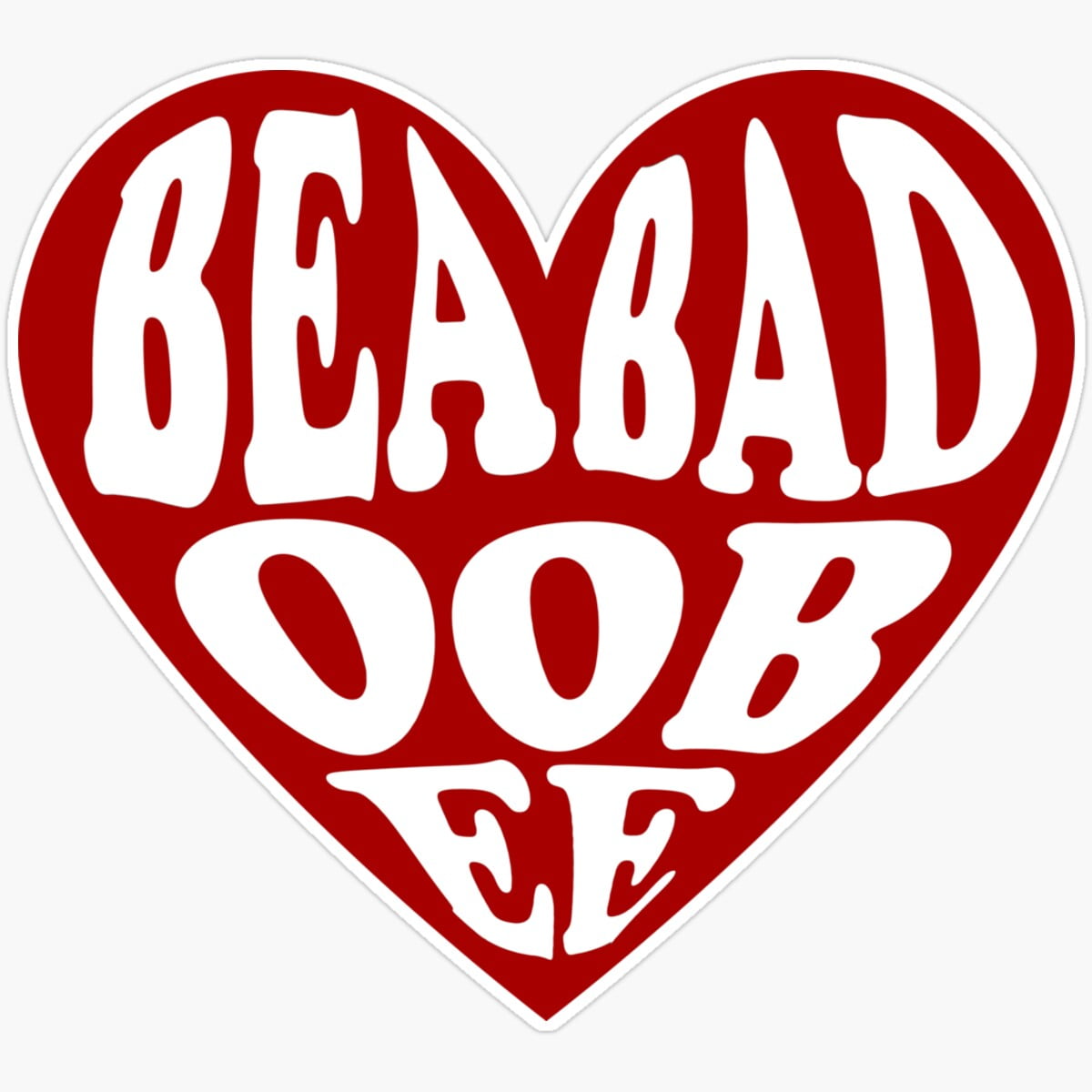 Kira I LOVE BEABADOOBEE Sticker Decorative Laptop, Phone Stickers ...