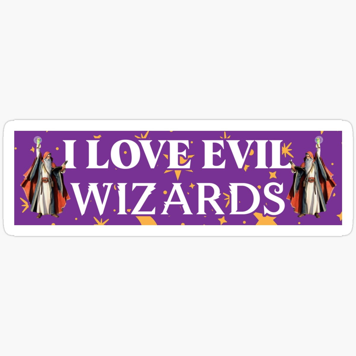 Kira I Love Evil Wizards Magic Magical Bumper Sticker Waterproof Sticker for Water Bottles ...