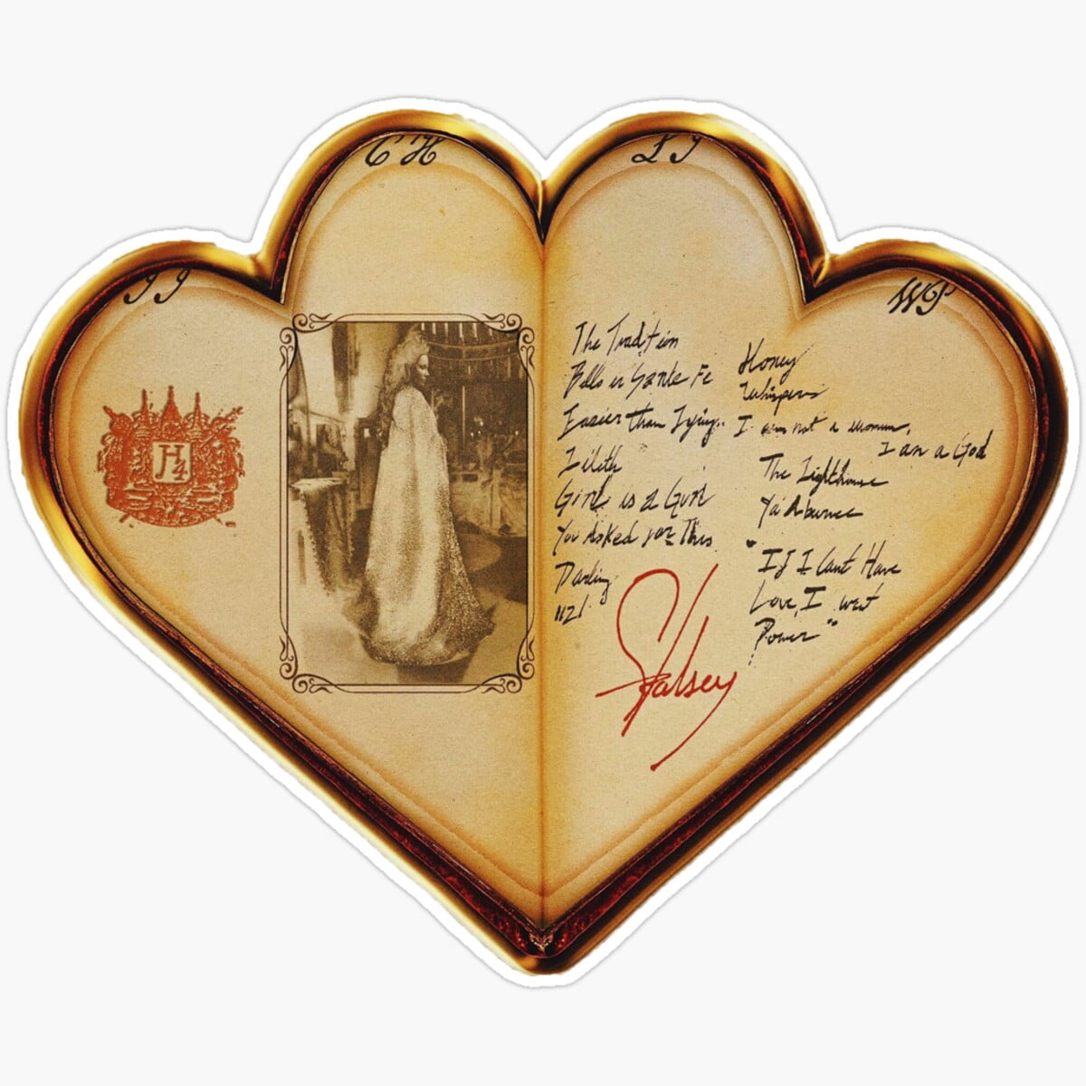 Kira If I Can't Have Love, I Want Power - Halsey Photo Sticker ...