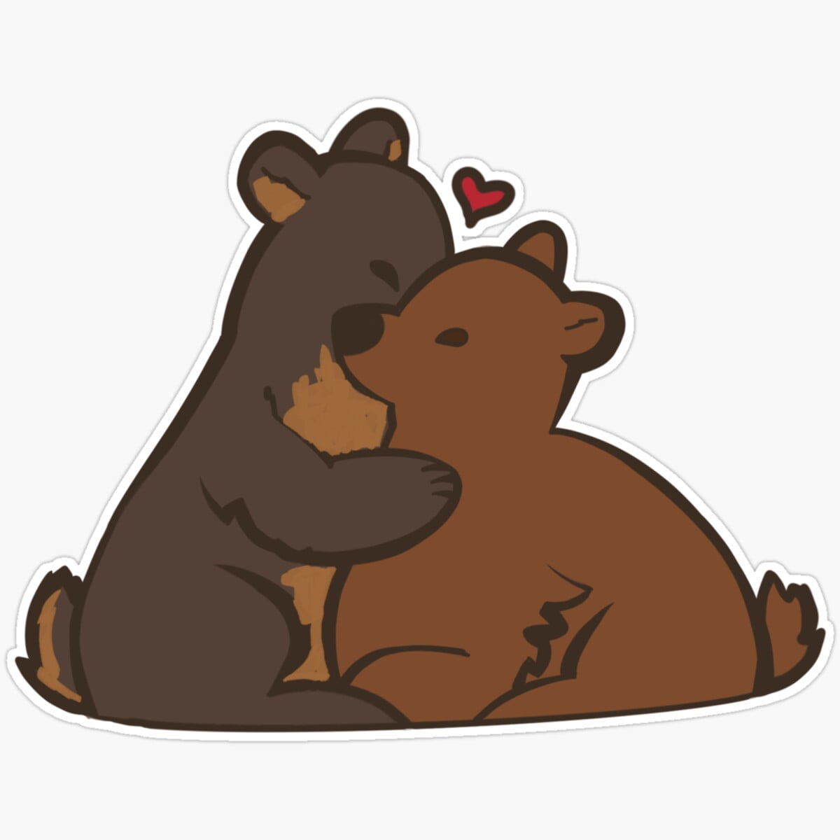 Kira I Love You Bear-y Much Sticker Decorative Laptop, Phone Stickers ...