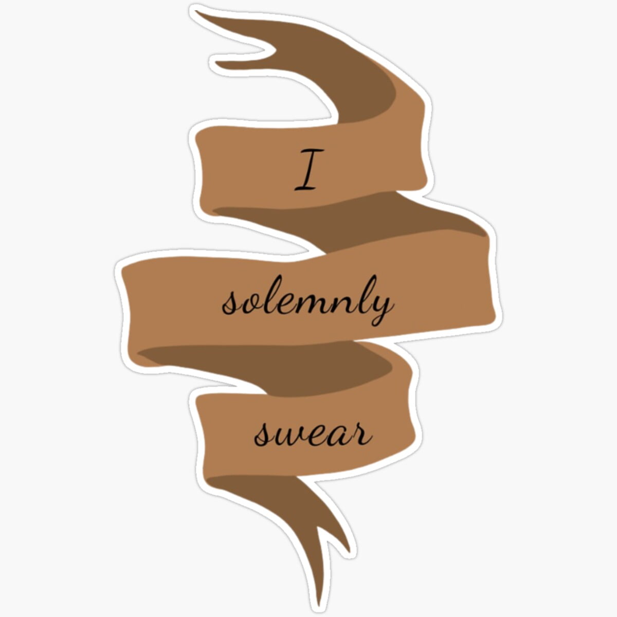 Kira I Solemnly Swear Banner Sticker Decorative Laptop, Phone Stickers ...