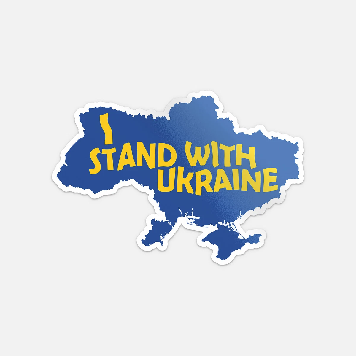 Kira I Stand With Map Car Bumper Vinyl Sticker Decal Waterproof Sticker ...