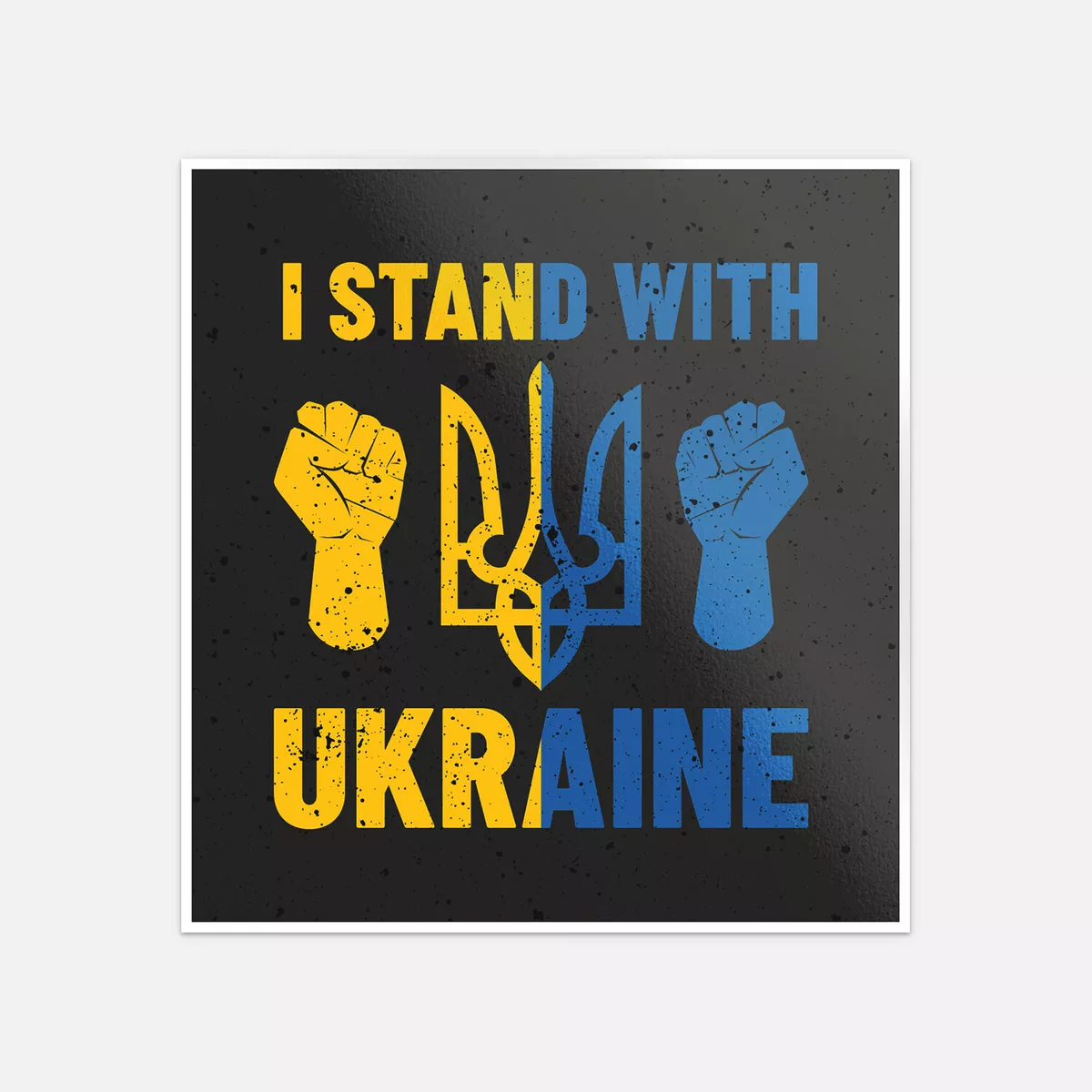 Kira I Stand With Support Car Bumper Vinyl Sticker Decal Waterproof ...