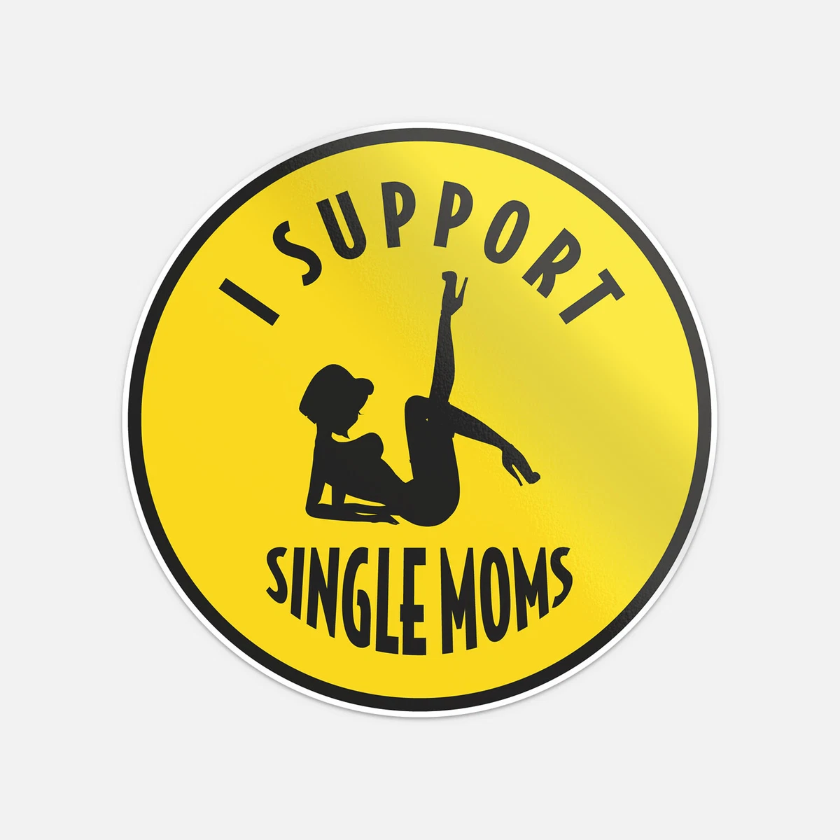 Kira I Support Single Moms Car Bumper Vinyl Sticker Decal Waterproof ...