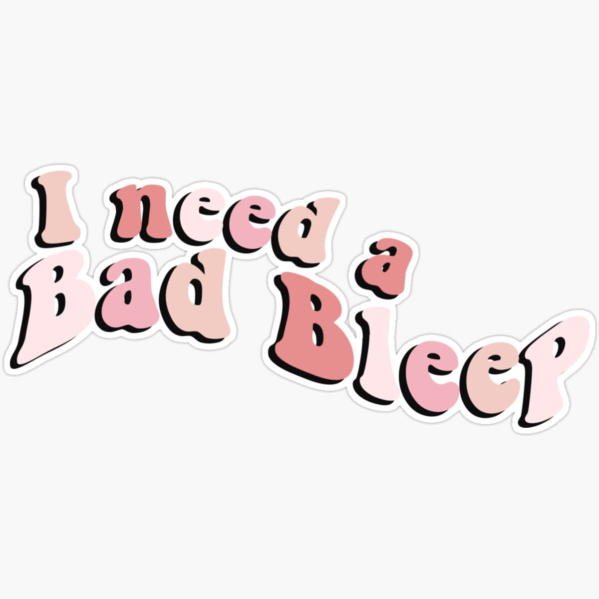 Kira I need a bad bleed Sticker Decorative Laptop, Phone Stickers ...