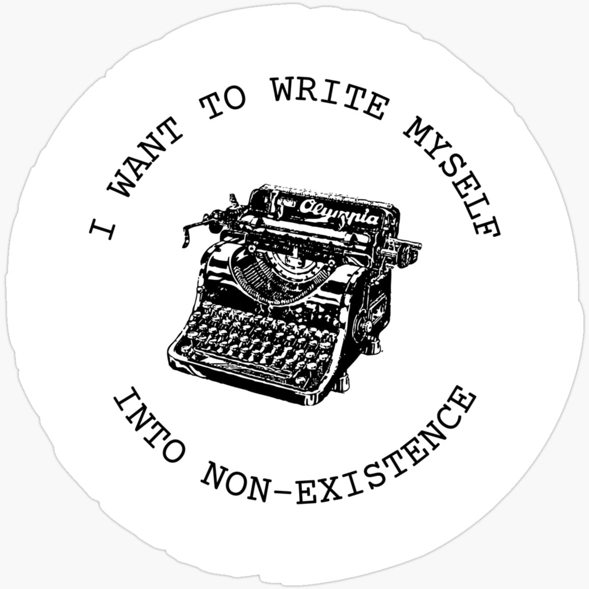 Kira I want to write myself into non-existence // dark academia quotes ...