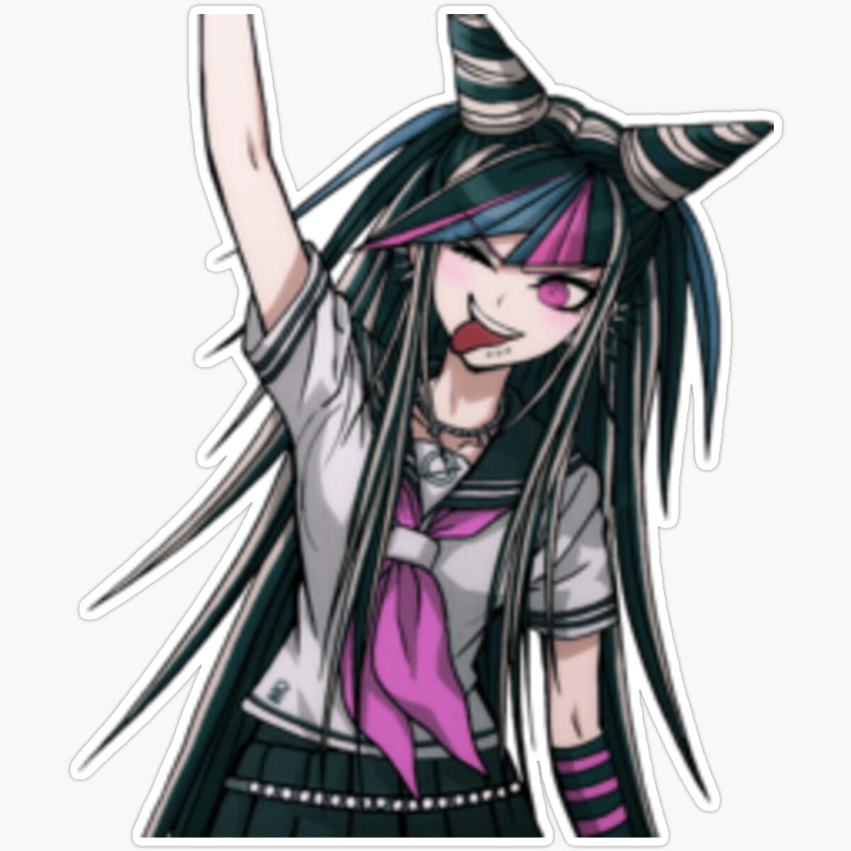 Kira Ibuki Mioda Sticker Decorative Laptop, Phone Stickers, Waterproof ...