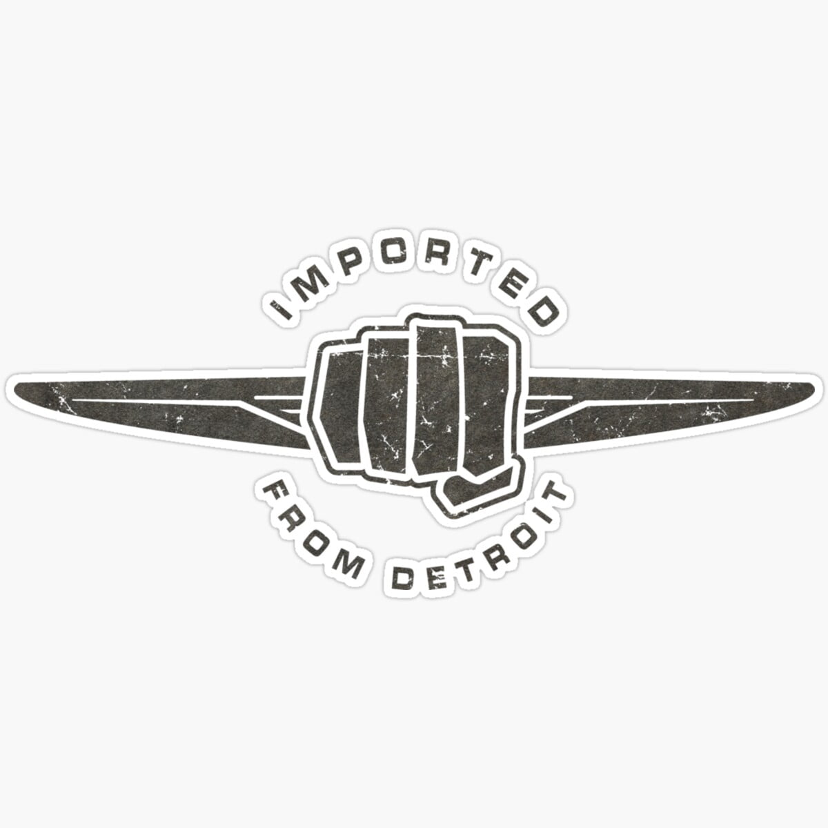 Kira Imported From Detroit Sticker Decorative Laptop, Phone Stickers ...