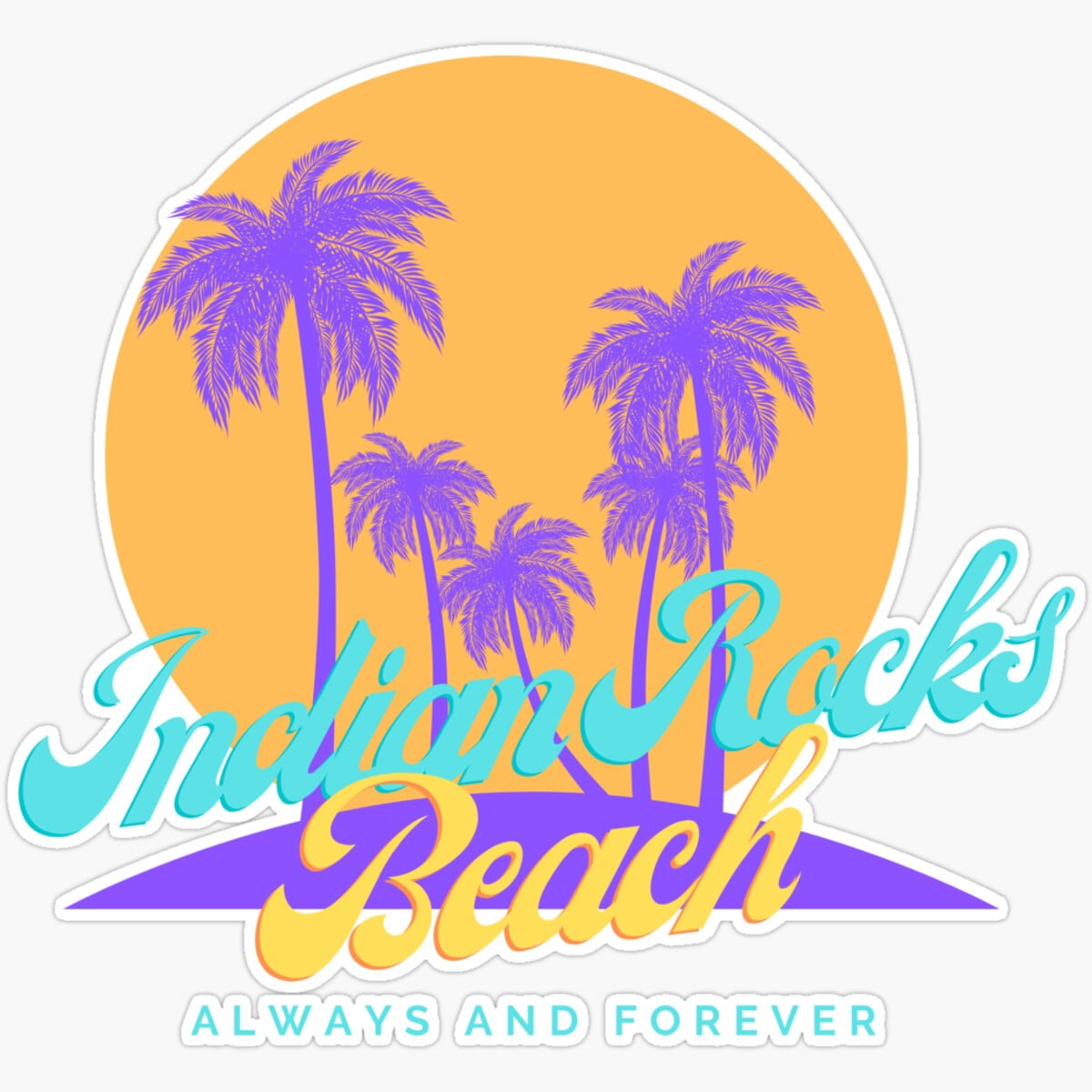 Kira Indian Rocks Beach Sticker Decorative Laptop, Phone Stickers ...