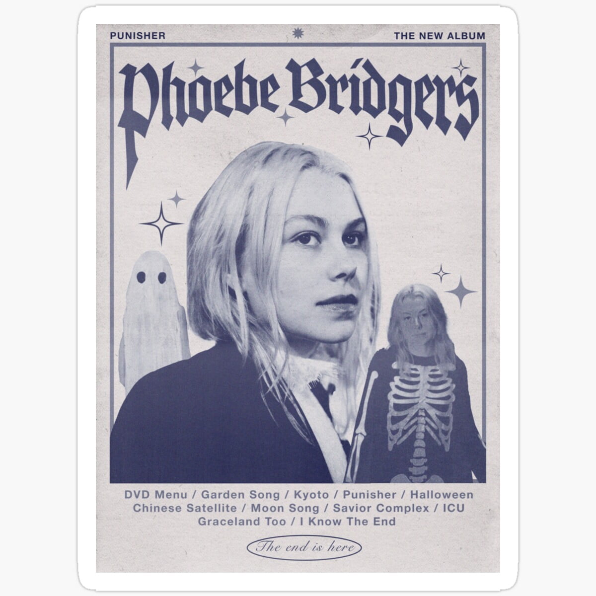 Kira Indie Melancholy Record Sticker Waterproof Sticker for Water ...