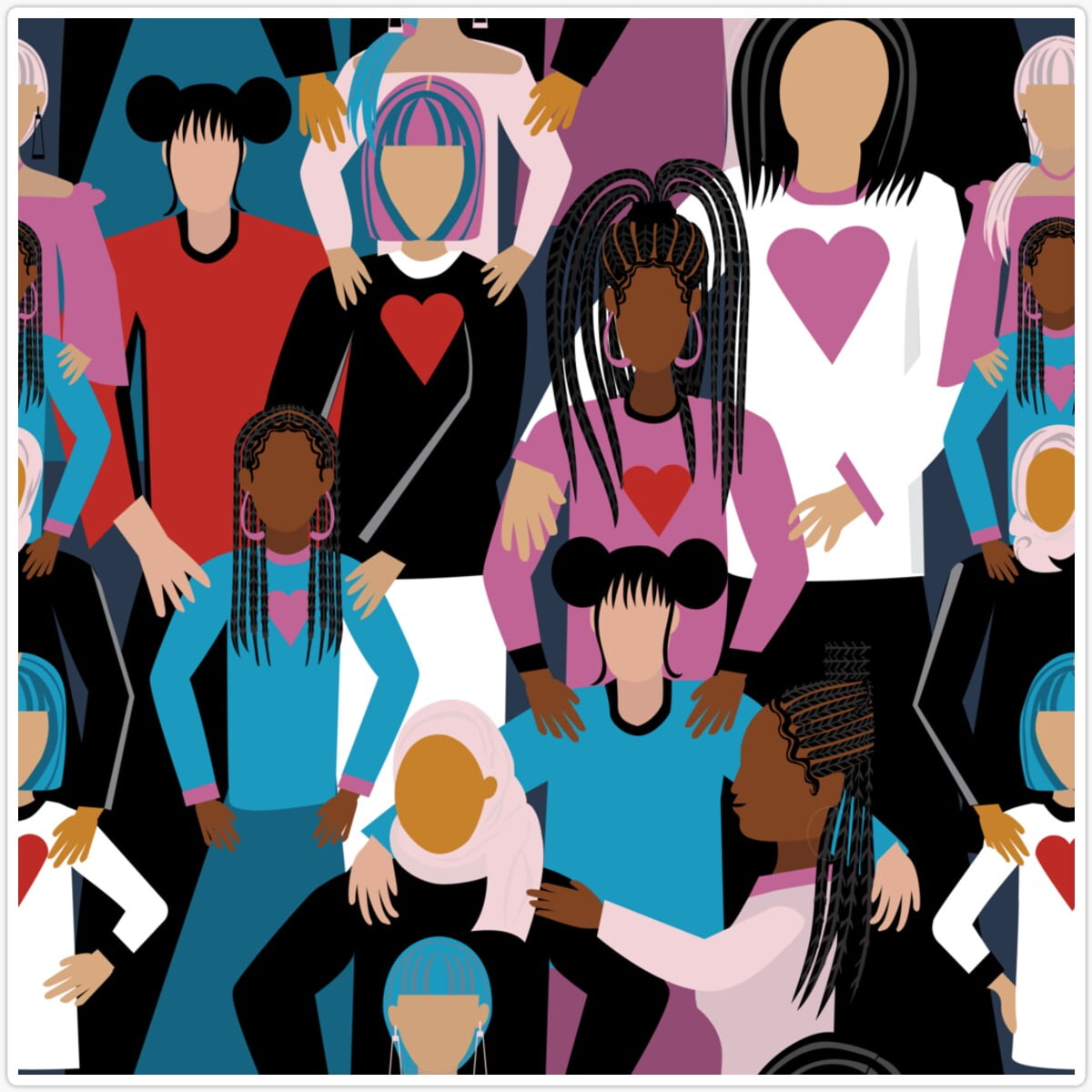 Kira International Women Sticker Decorative Laptop, Phone Stickers, Waterproof Decals Water ...