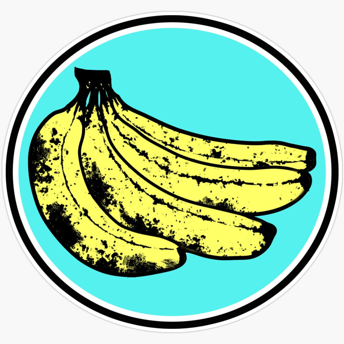 Kira It's Bananas! Sticker Decorative Laptop, Phone Stickers ...