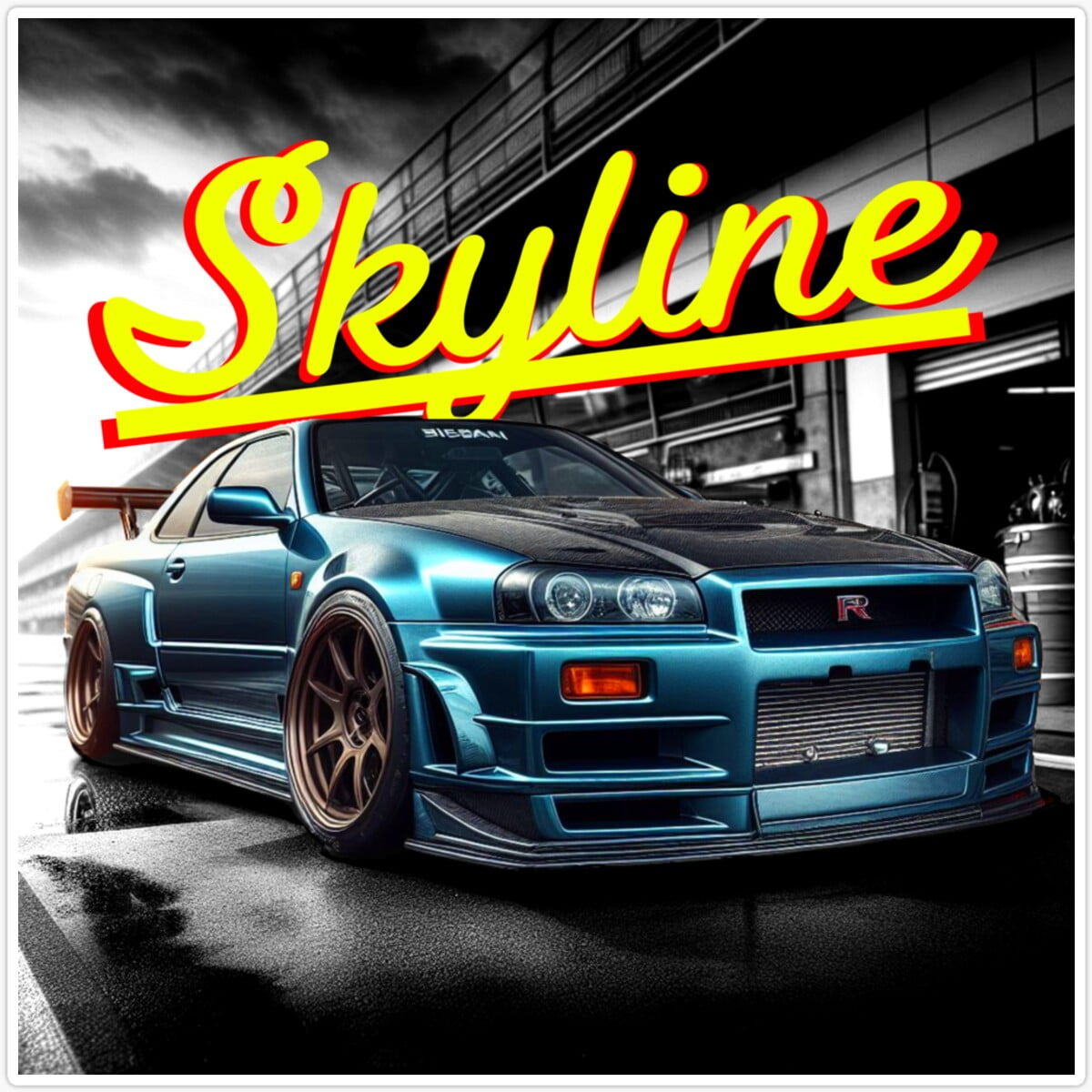 Kira JDM LEGENDS Sticker Decorative Laptop, Phone Stickers, Waterproof ...