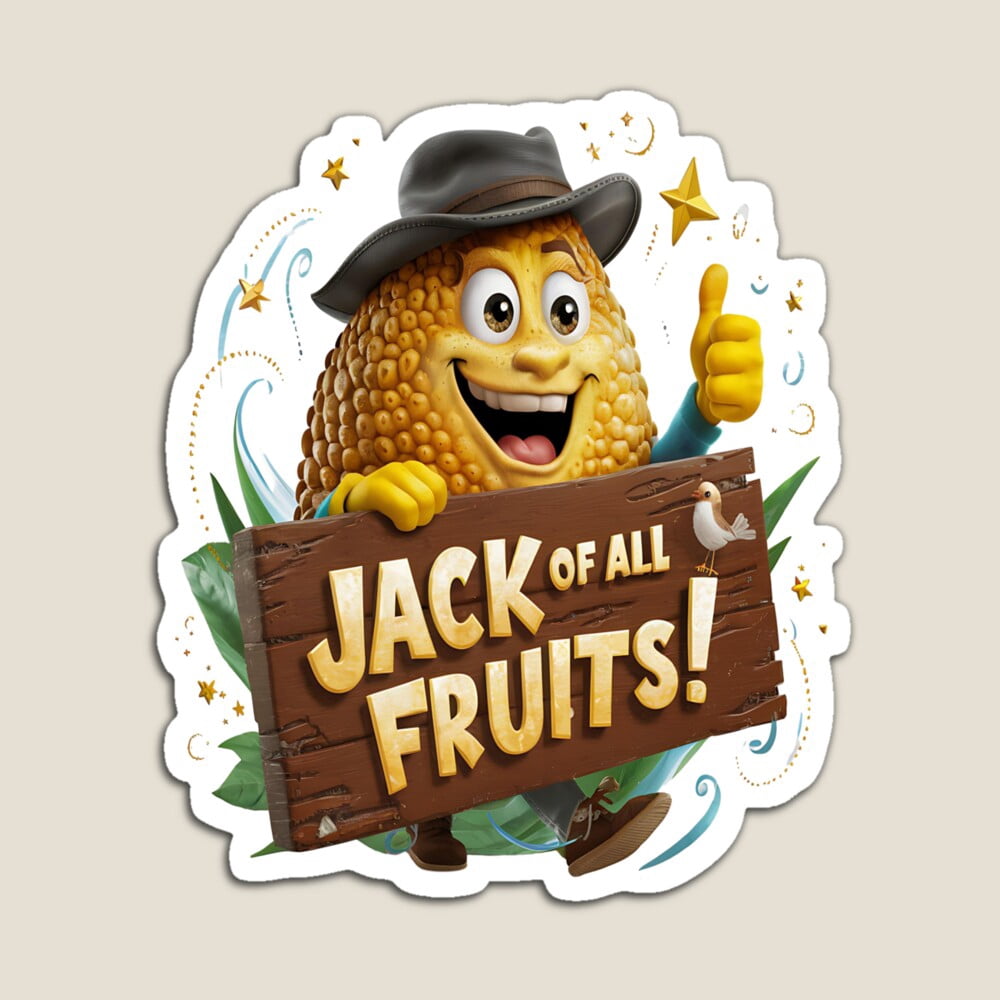 Kira - Jackfruit - Jack Of All Fruits Sticker - 4764 Hot Trending Vinyl ...