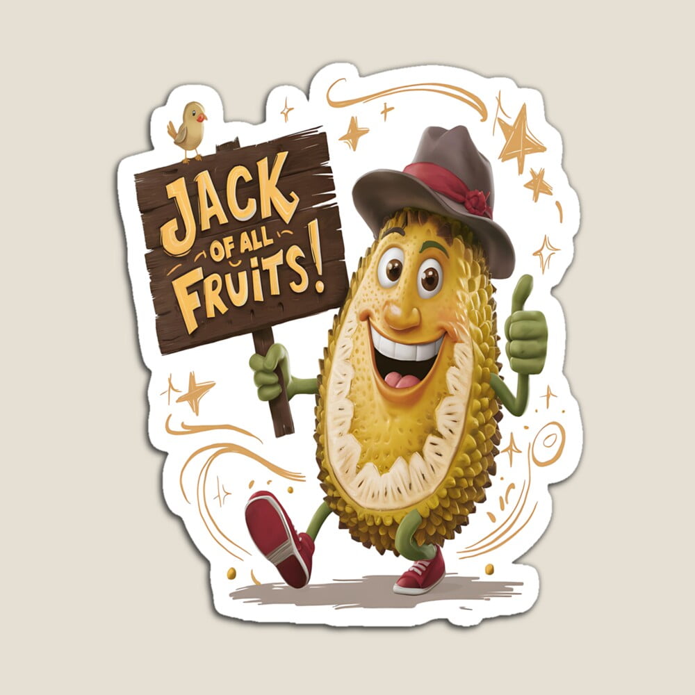 Kira - Jackfruit - Jack Of All Fruits Sticker - 4765 Hot Trending Vinyl ...