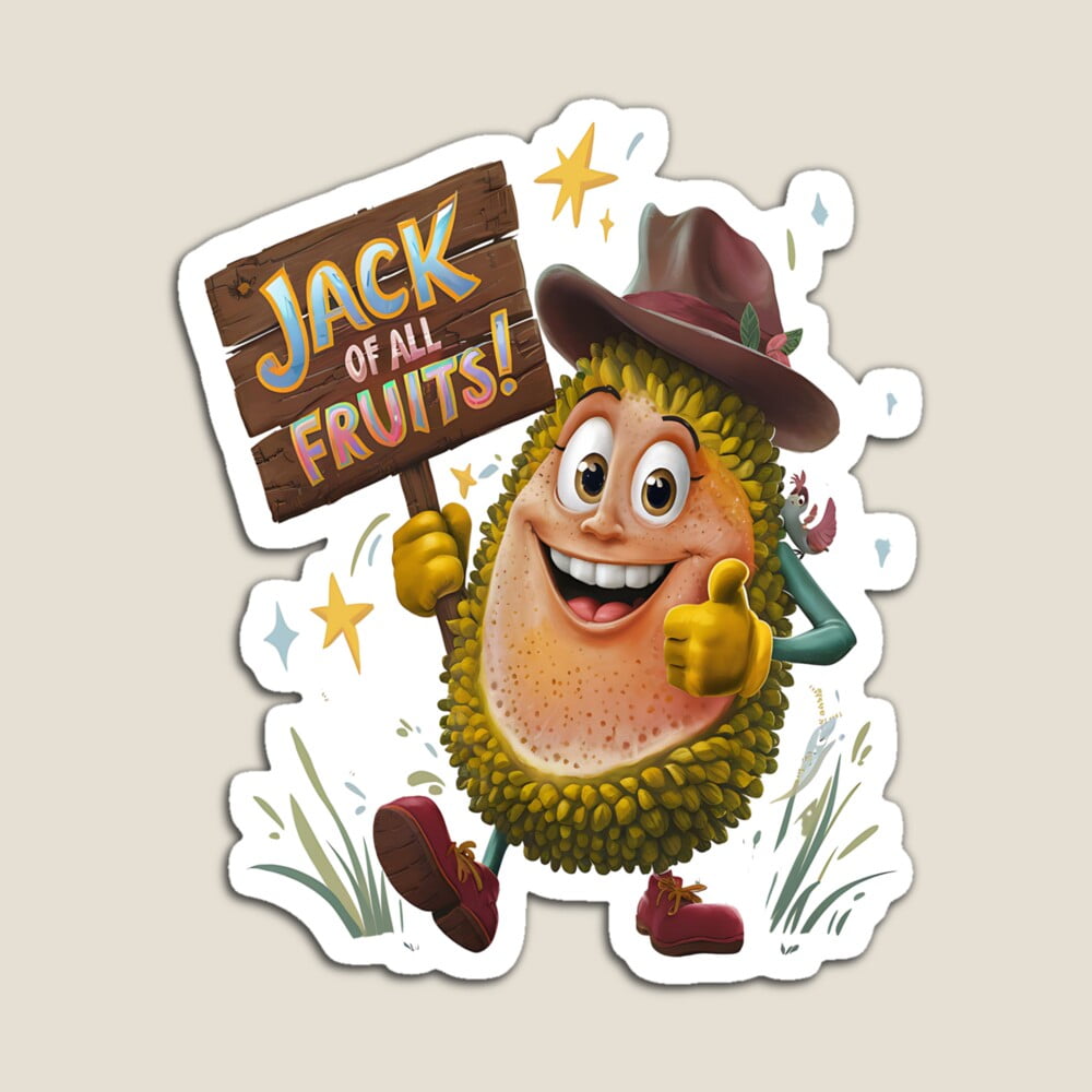Kira - Jackfruit - Jack Of All Fruits Sticker - 4766 Hot Trending Vinyl ...