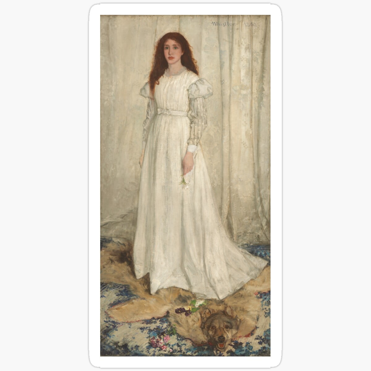 Kira James Neill Whistler, Symphony in White, No. 1: The White Girl ...
