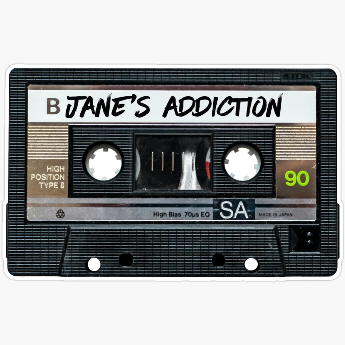 Kira Jane's addiction cassette tape Sticker Decorative Laptop, Phone ...