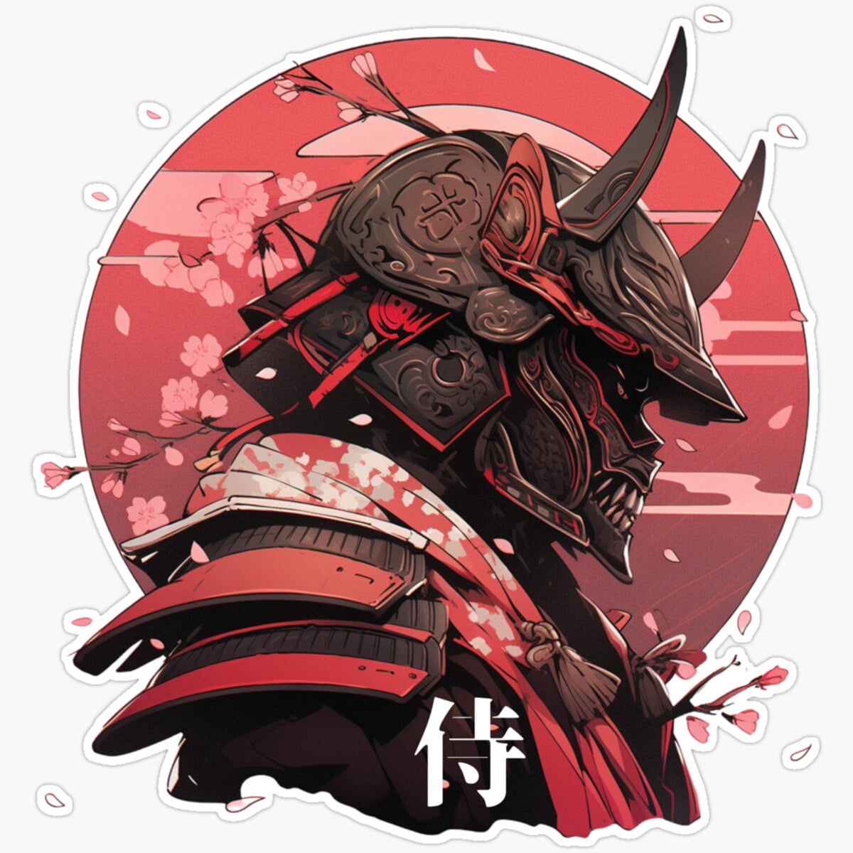 Kira Japan Samurai Ninja Sticker Decorative Laptop, Phone Stickers ...