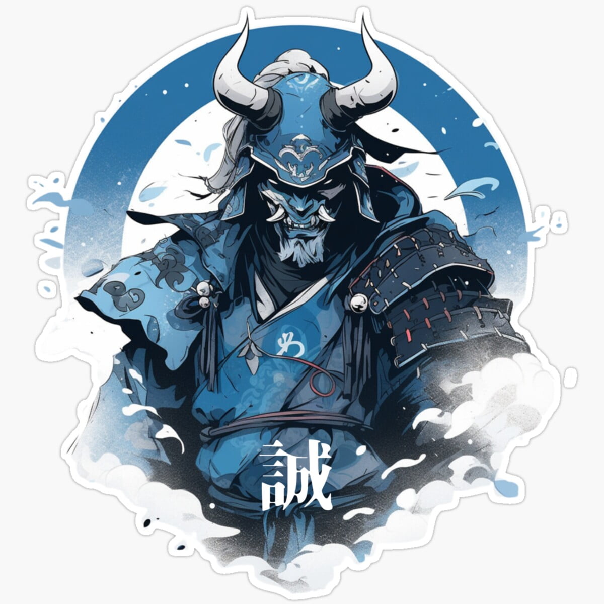 Kira Japan Samurai Sticker Decorative Laptop, Phone Stickers ...