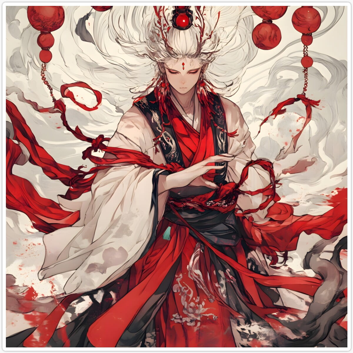 Kira Japan's Thunder God,manga Sticker Decorative Laptop, Phone ...