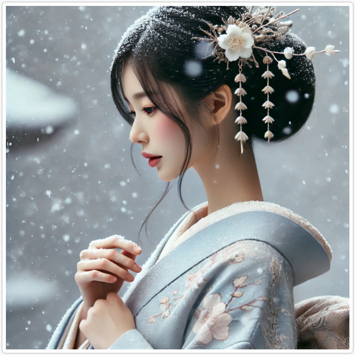 Kira Japanese Maiko Sticker Decorative Laptop, Phone Stickers ...