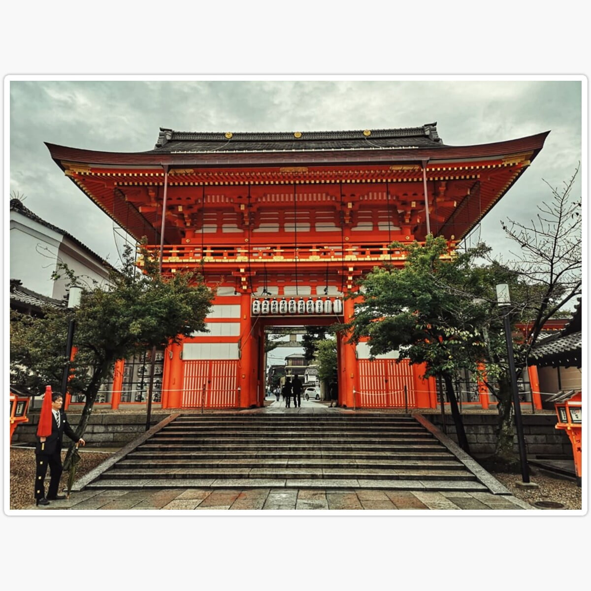 Kira Japanese shrine Sticker Decorative Laptop, Phone Stickers ...