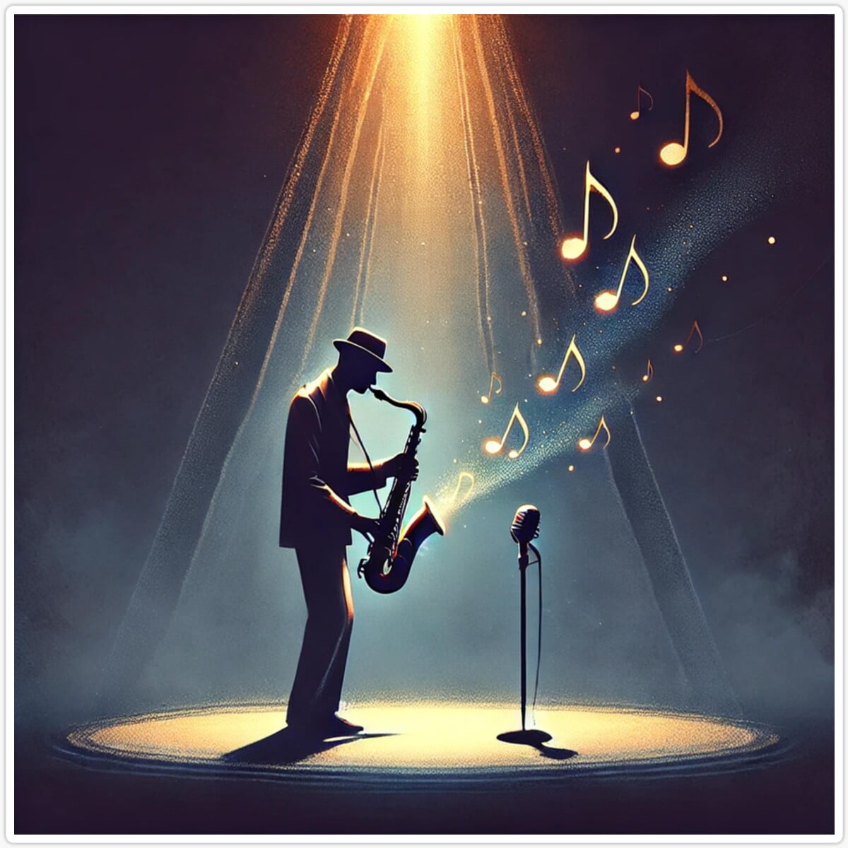 Kira Jazz Saxophonist Performance Sticker Decorative Laptop, Phone ...