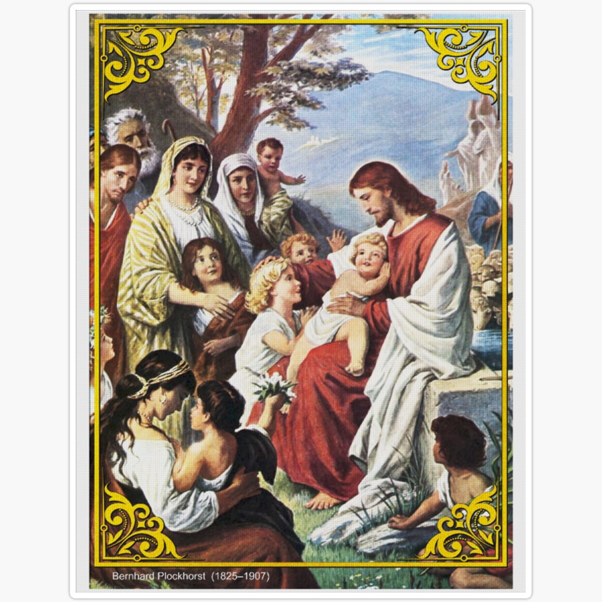 Kira Jesus said Let the Little Children Come Sticker Decorative Laptop ...