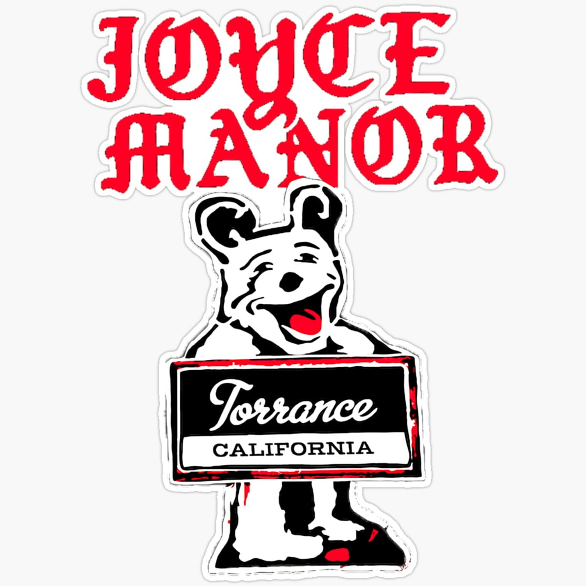 Kira Joyce Manor - Bear Apparel Sticker Decorative Laptop, Phone ...