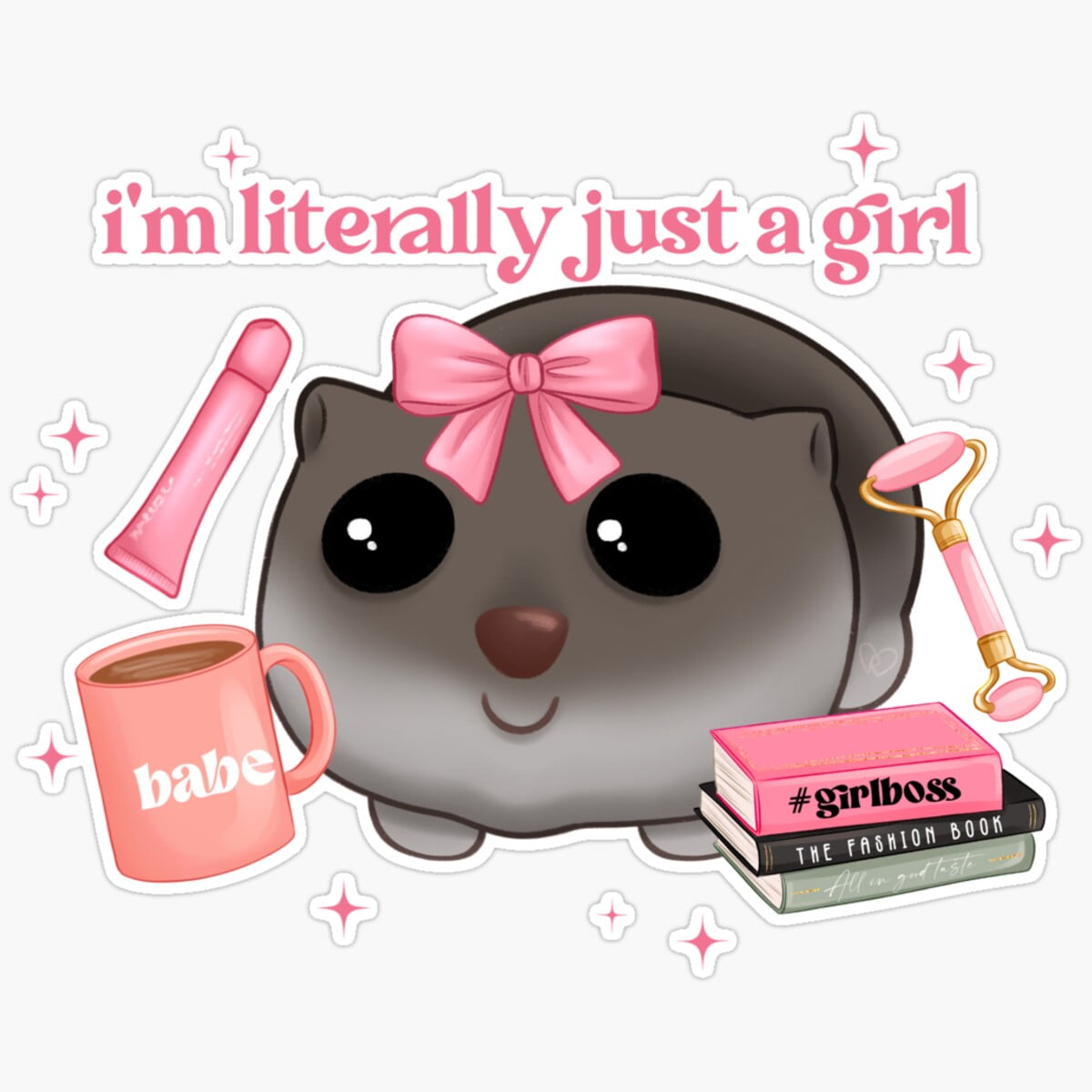 Kira Just a girl, I'm literally just a girl, Hamster meme, Hamster girl ...