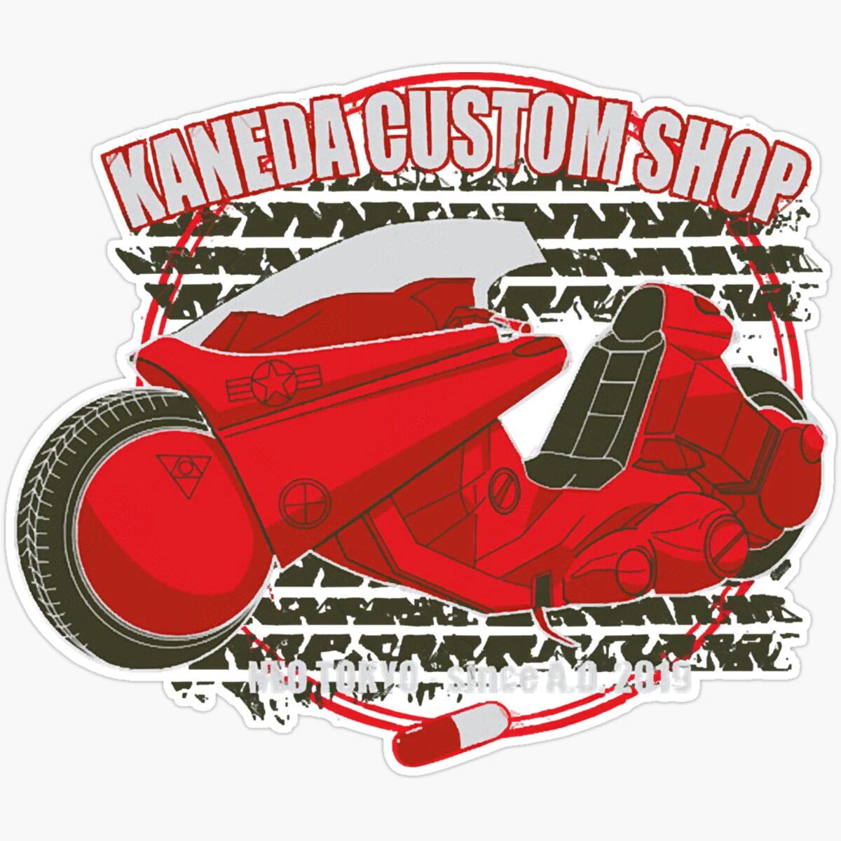 Kira Kaneda Custom Shop Sticker Decorative Laptop, Phone Stickers ...