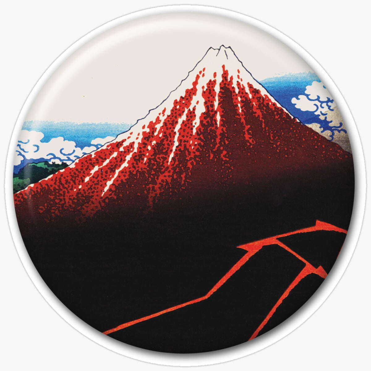 Kira Katsushika Hokusai 'Thirty-Six Views of Mount Fuji - 3 ...