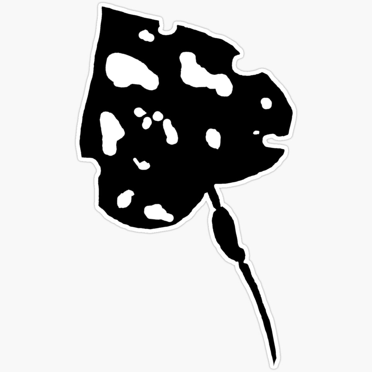 Kira Kawakawa- Black Sticker Decorative Laptop, Phone Stickers ...