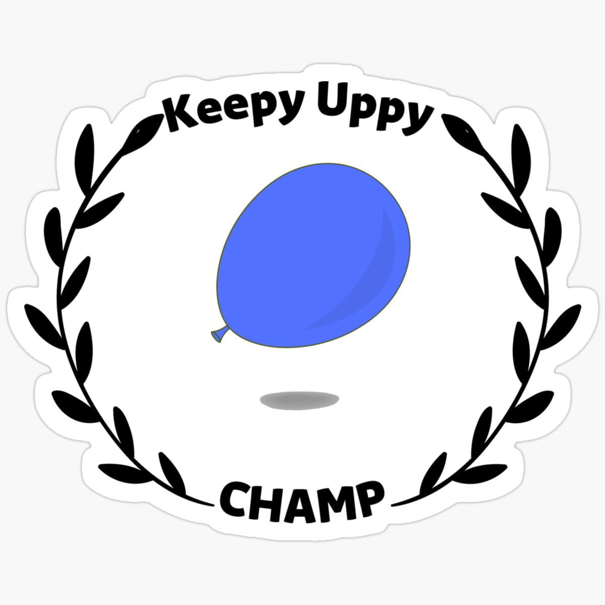 Kira Keepy Uppy CHAMP Sticker Waterproof Sticker for Water Bottles ...